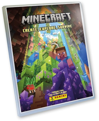 Karty Minecraft Create, Explore, Survive Panini | karteina.pl